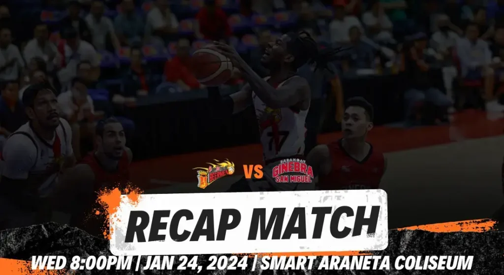 Relive and Watch the Recap Match on PBA Updates PH